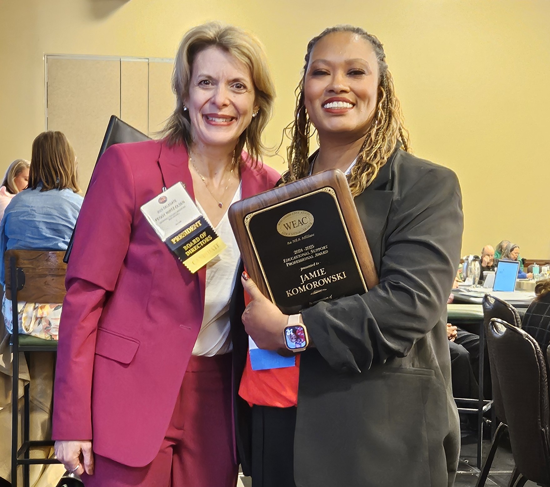 Green Bay’s Jamie Komorowski is 2025 Education Support Professional of ...